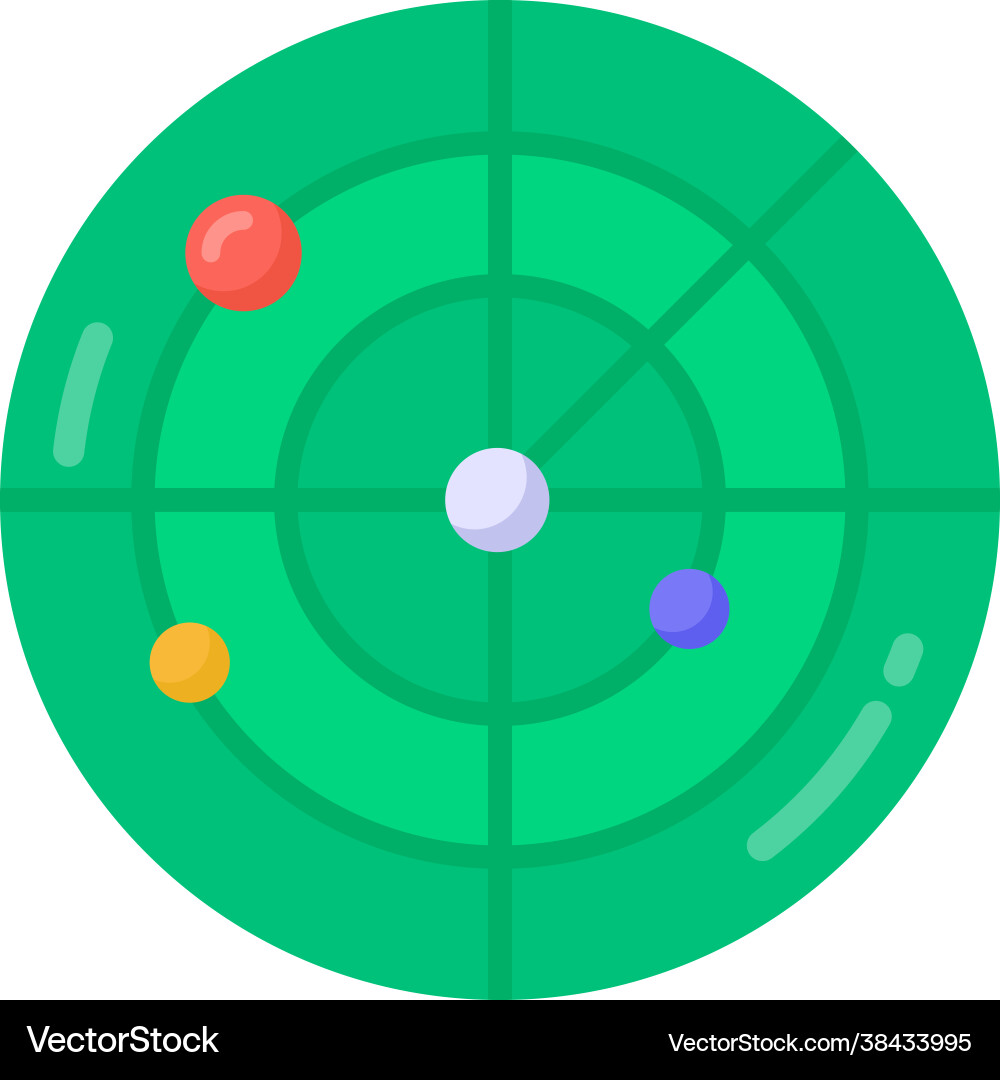 Radar Royalty Free Vector Image - VectorStock