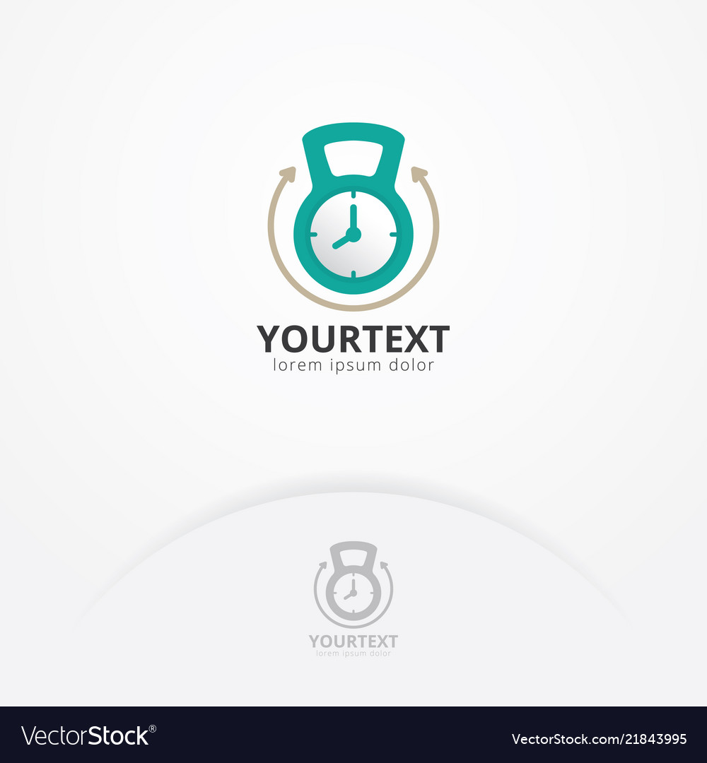 Time training logo Royalty Free Vector Image - VectorStock