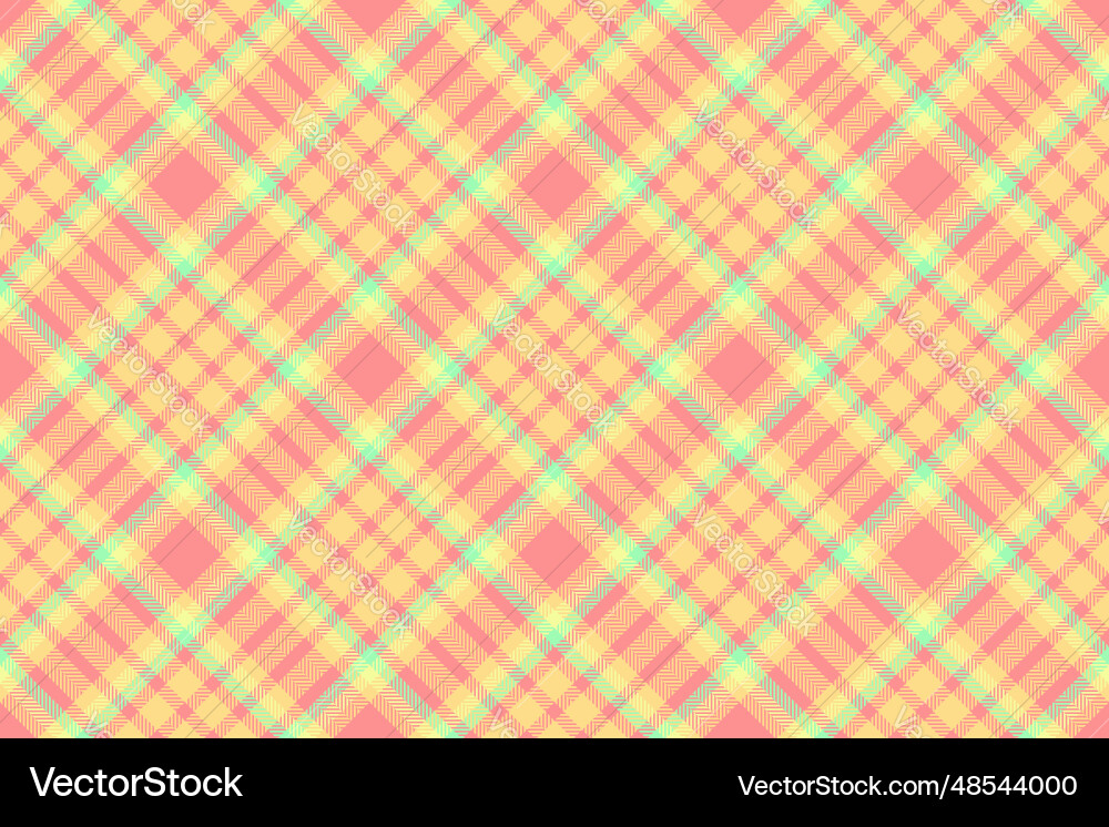 Check pattern background of textile plaid tartan Vector Image