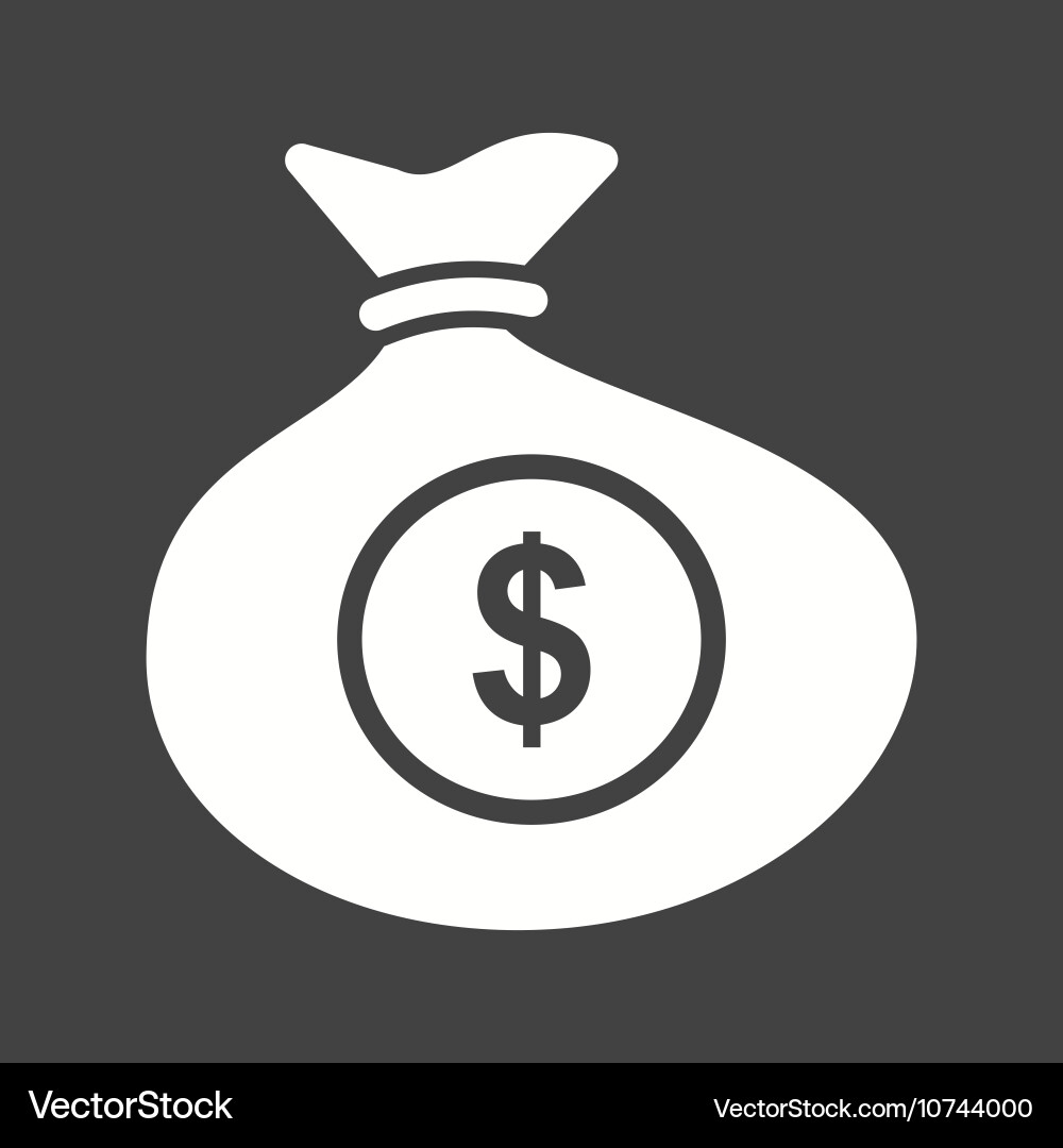 Sack of money Royalty Free Vector Image - VectorStock