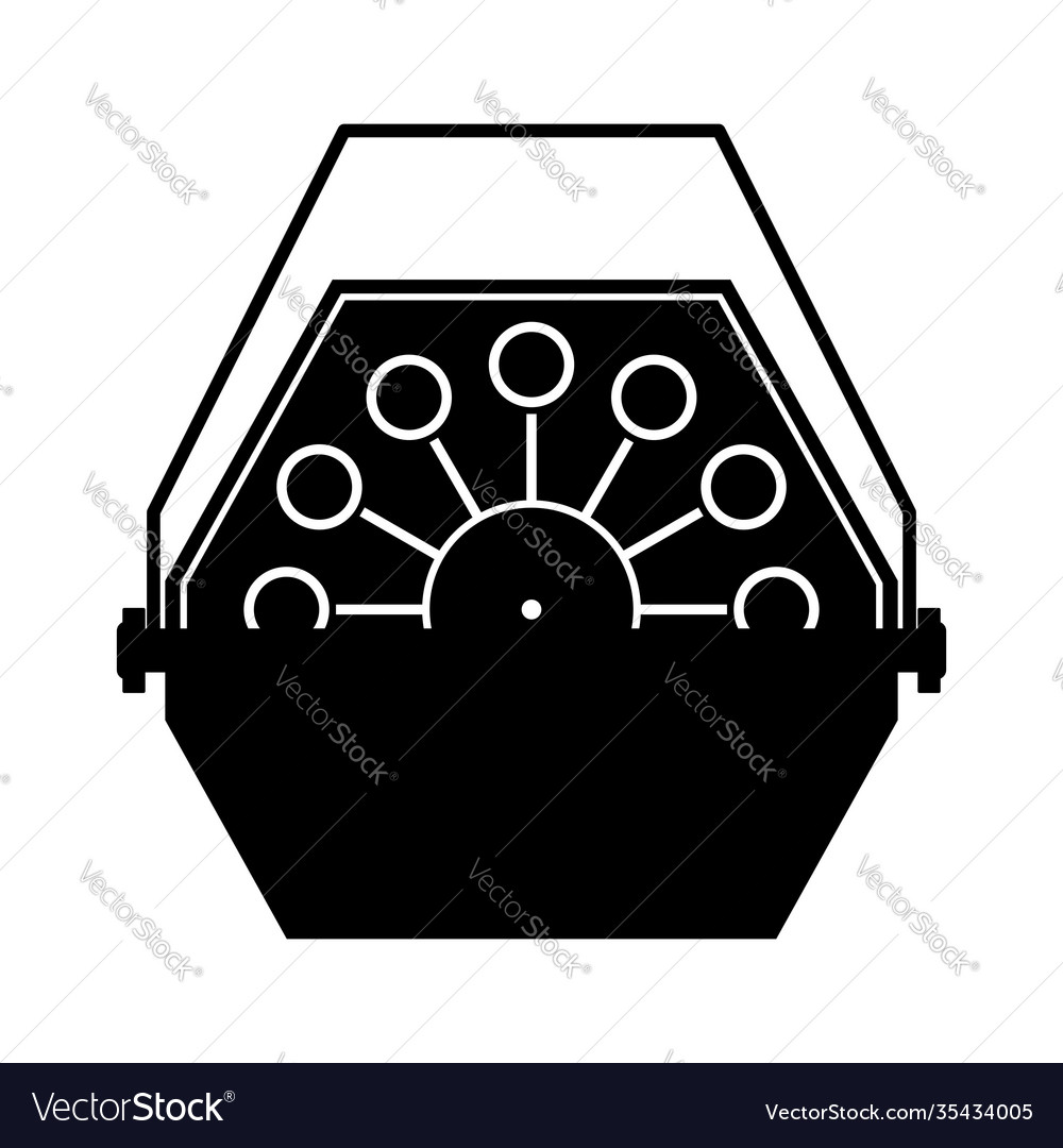 Automatic bubble maker machine for party Vector Image