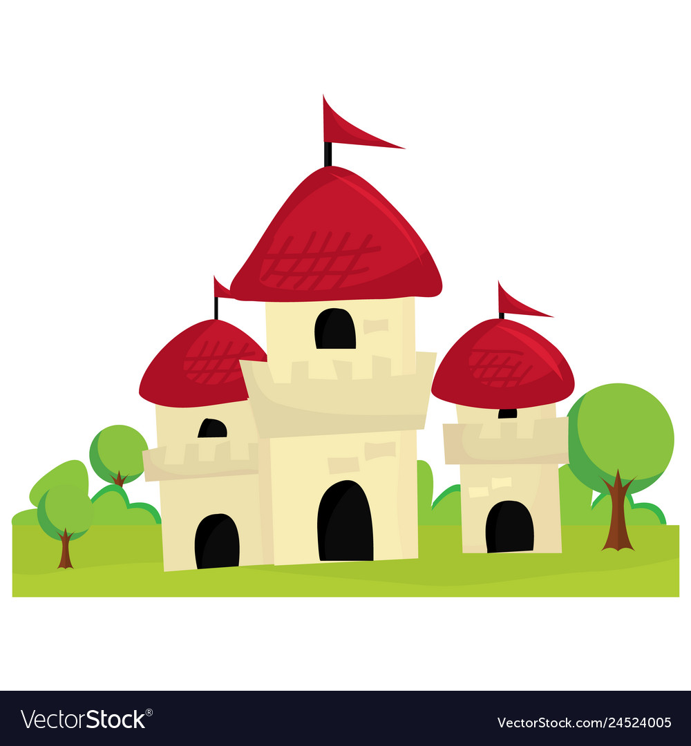 Castle Royalty Free Vector Image - VectorStock
