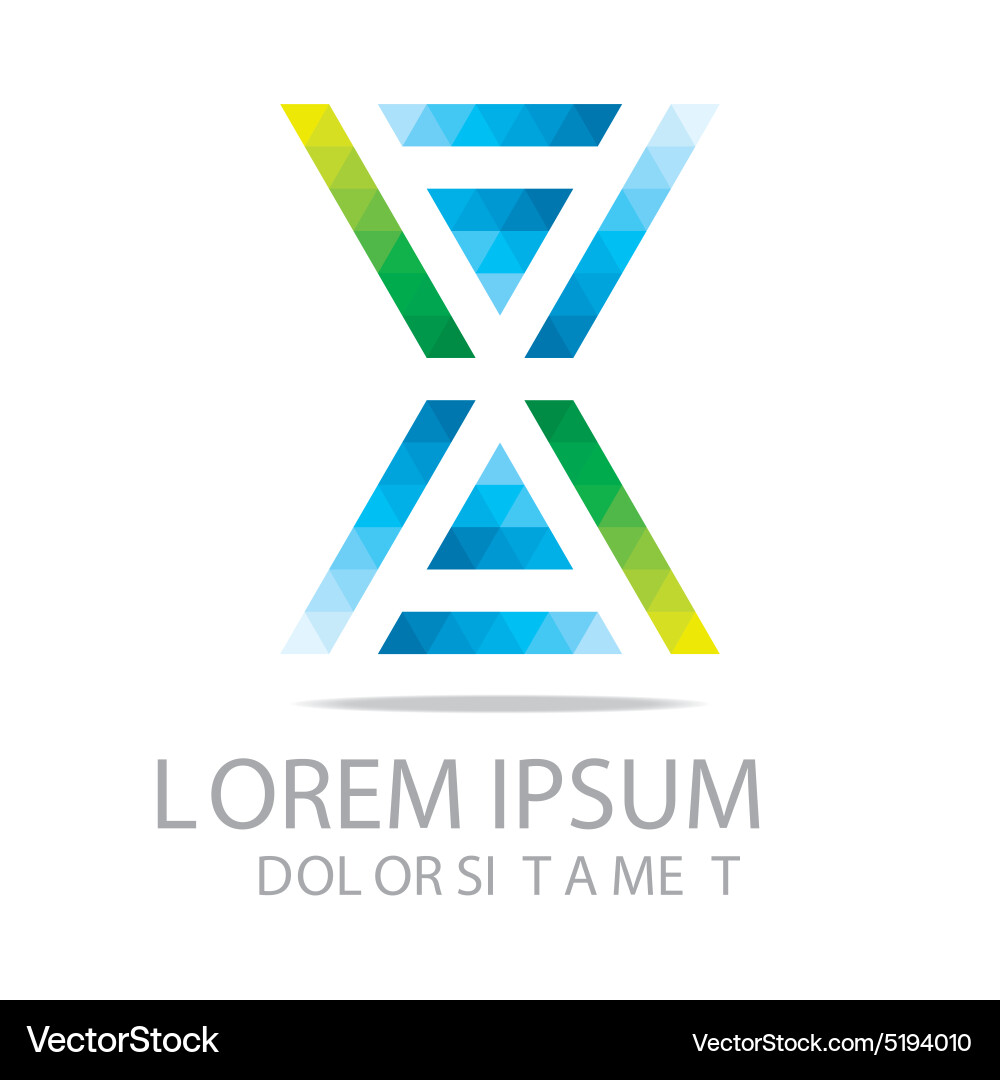 Alphabet letter font a design Royalty Free Vector Image