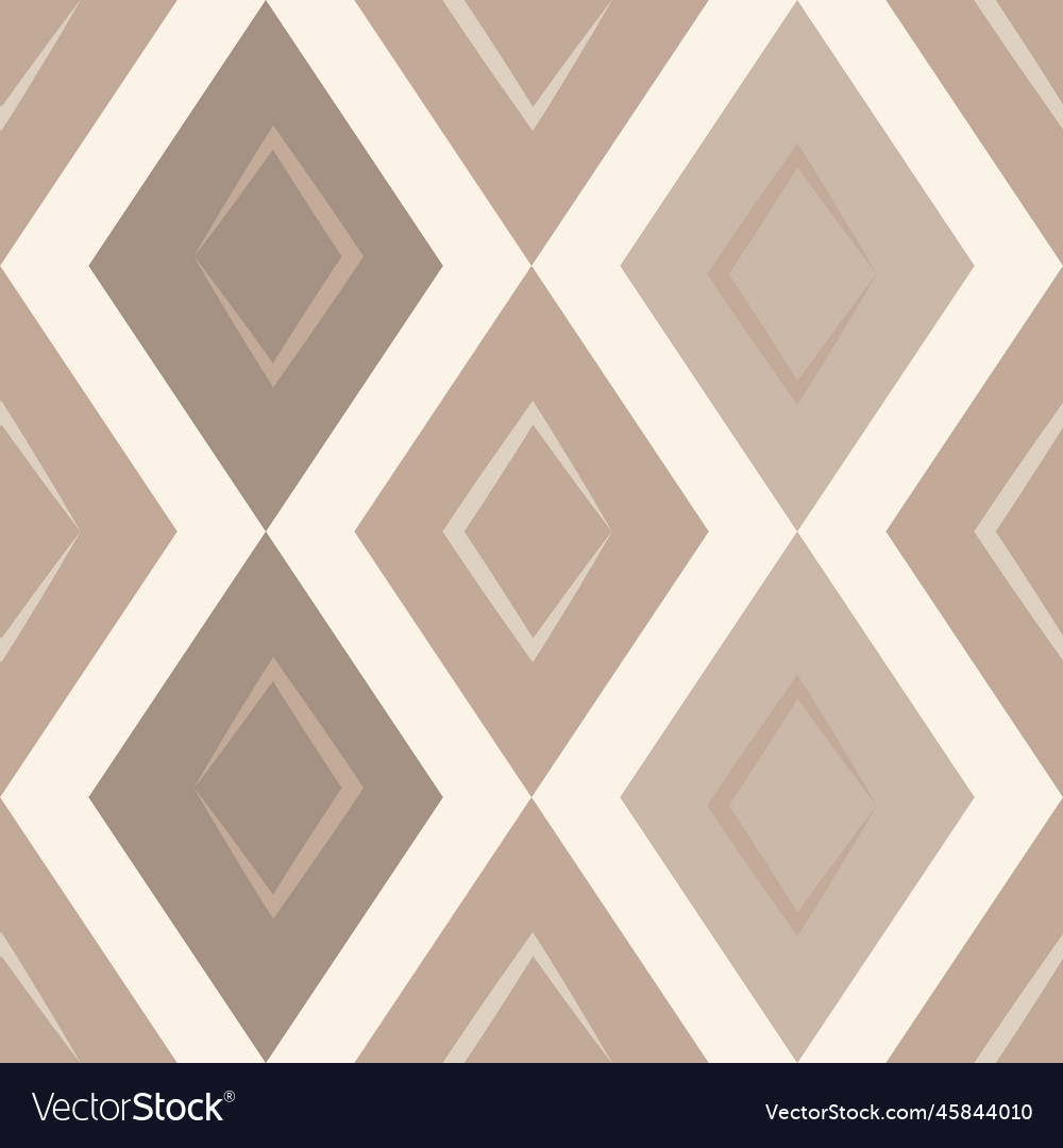 Diamond seamless pattern background Royalty Free Vector