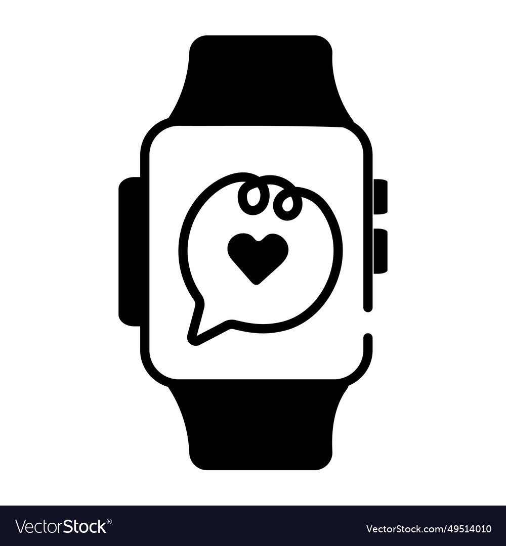 Smartwatch Royalty Free Vector Image - VectorStock Smartwatch Royalty Free Vector Image - VectorStock