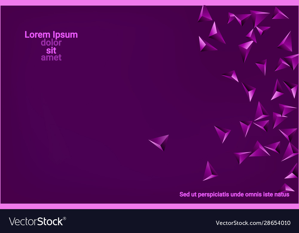 Triangular background Royalty Free Vector Image