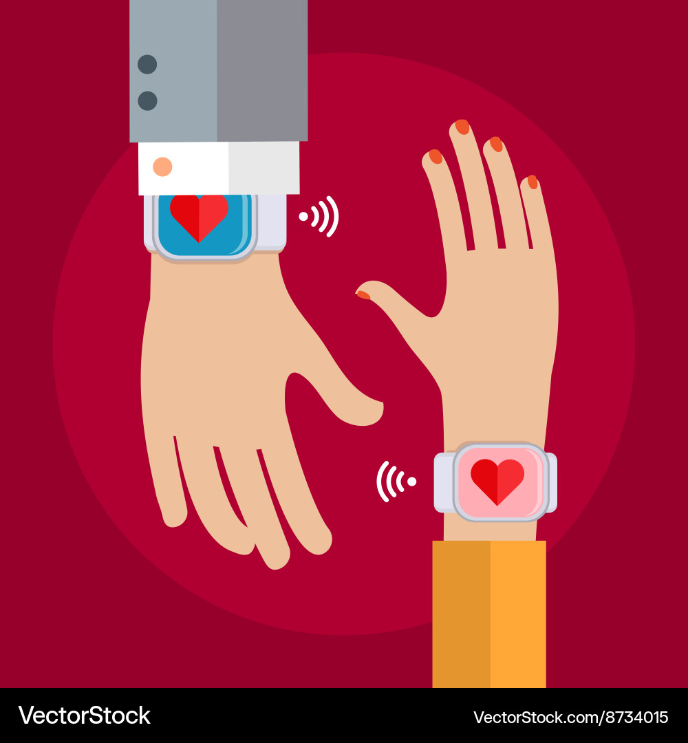 Concept of connecting people Royalty Free Vector Image
