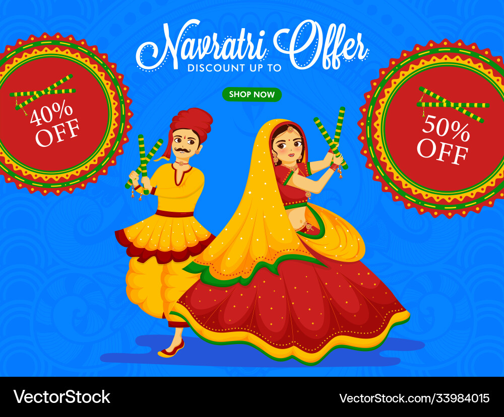 Great discount sale banner poster web header Vector Image