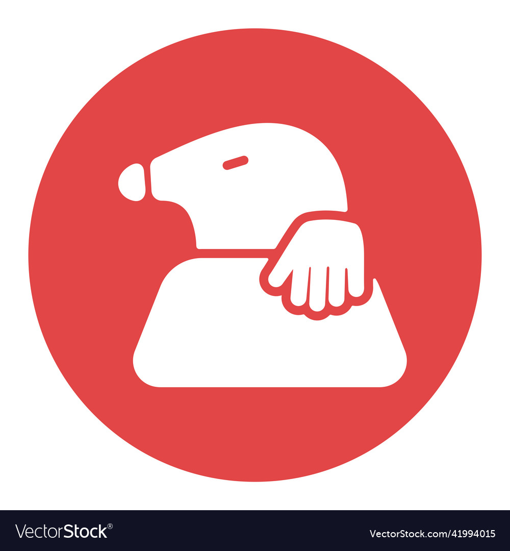 Mole glyph icon for garden craft Royalty Free Vector Image Mole glyph icon for garden craft Royalty Free Vector Image