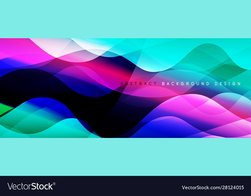 Trendy simple fluid color gradient abstract Vector Image