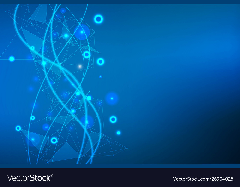 Big data visualization background modern Vector Image