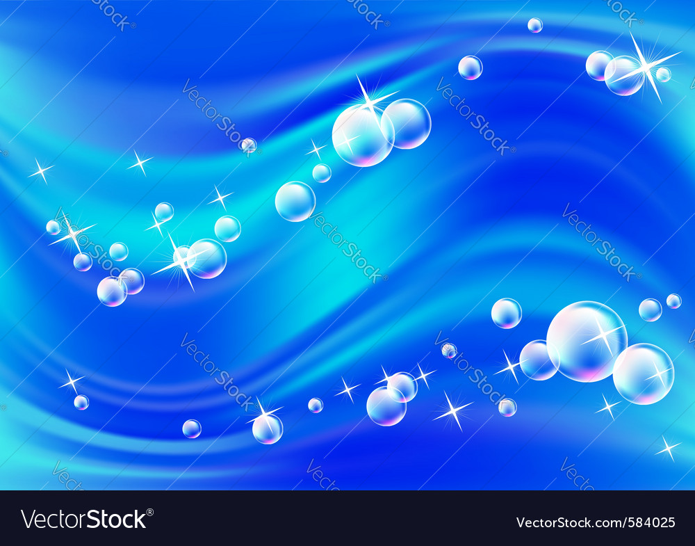 Bubble background Royalty Free Vector Image - VectorStock