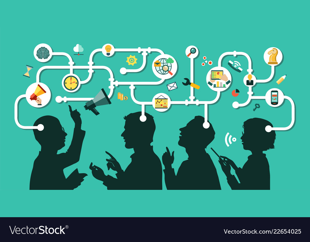 Business team Royalty Free Vector Image - VectorStock