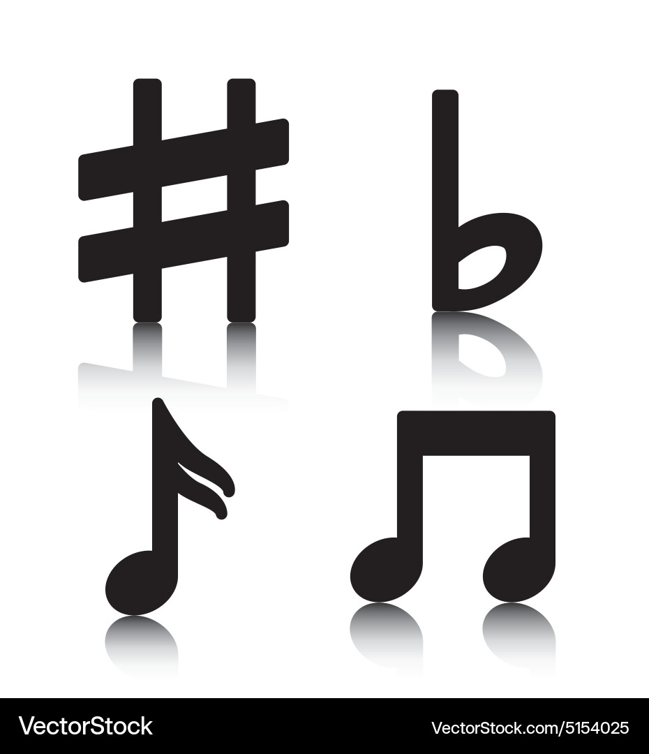 Music digital design Royalty Free Vector Image