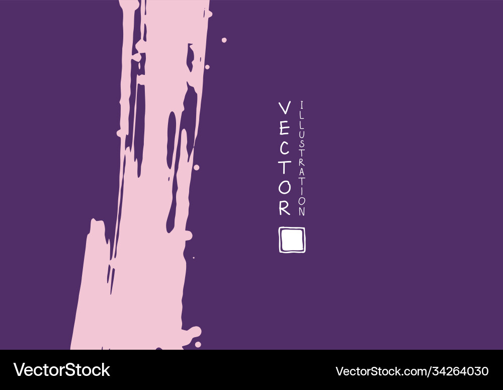 Abstract ink background chinese calligraphy art Vector Image