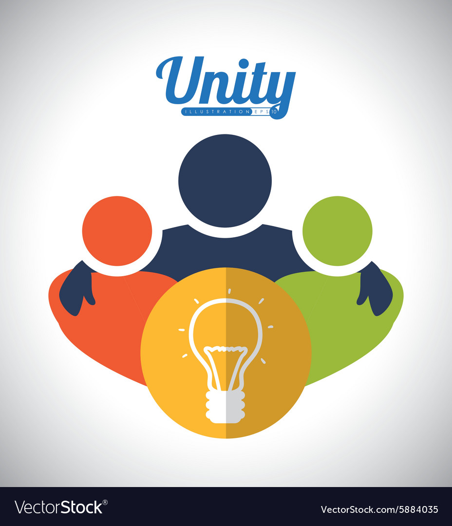 Teamwork design Royalty Free Vector Image - VectorStock