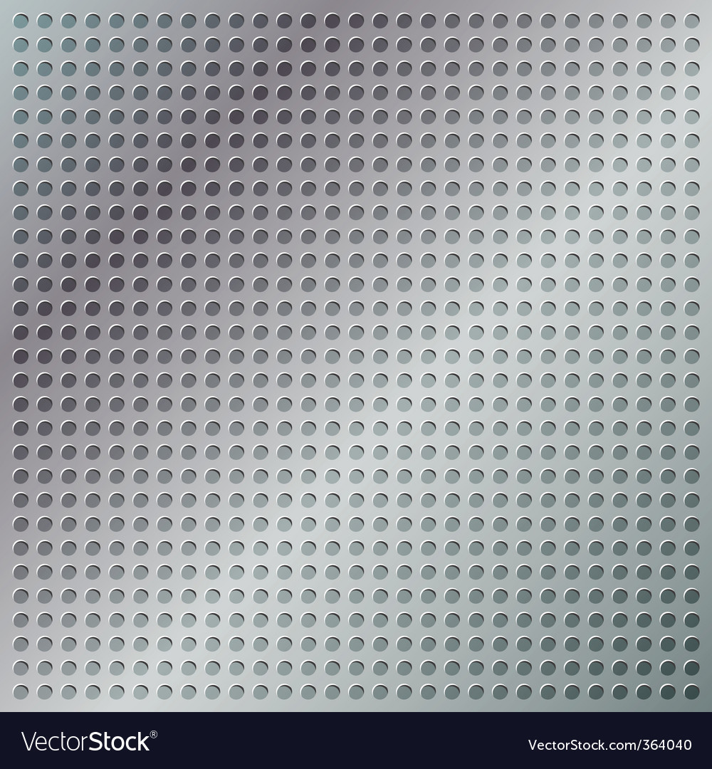 Chrome grid Royalty Free Vector Image - VectorStock
