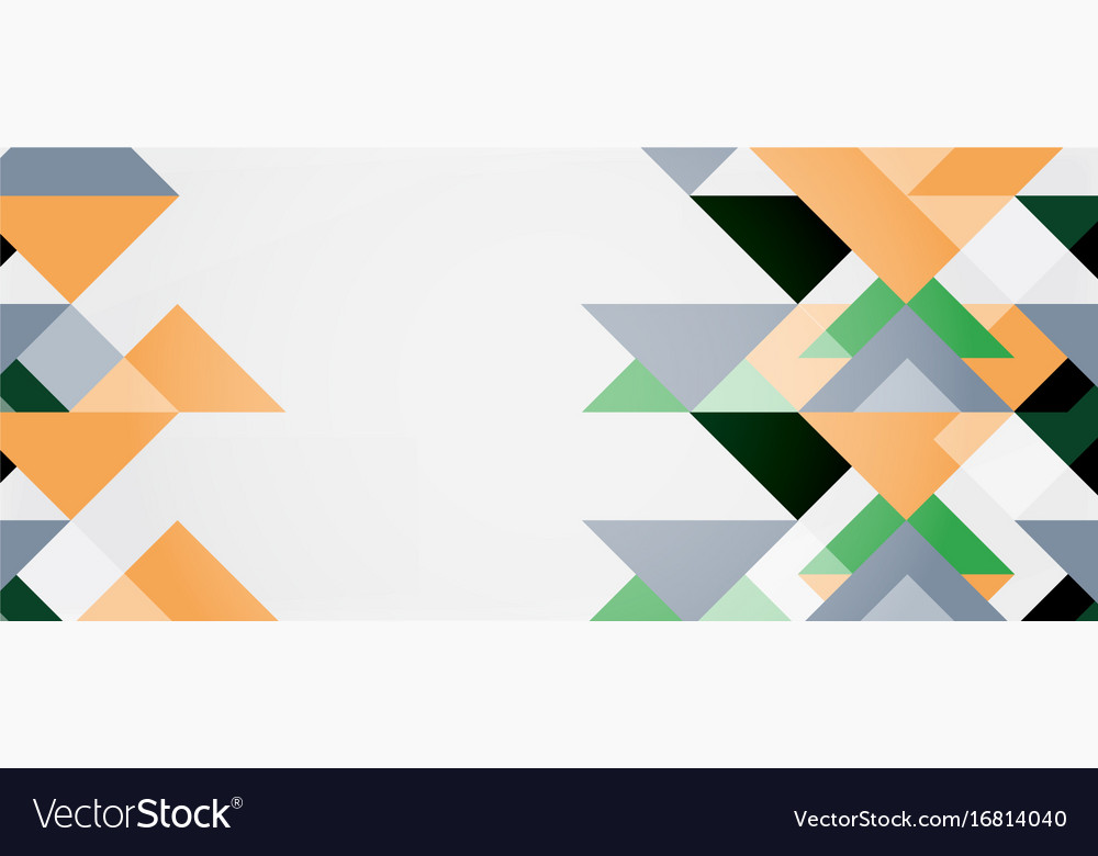 Triangle pattern design background Royalty Free Vector Image