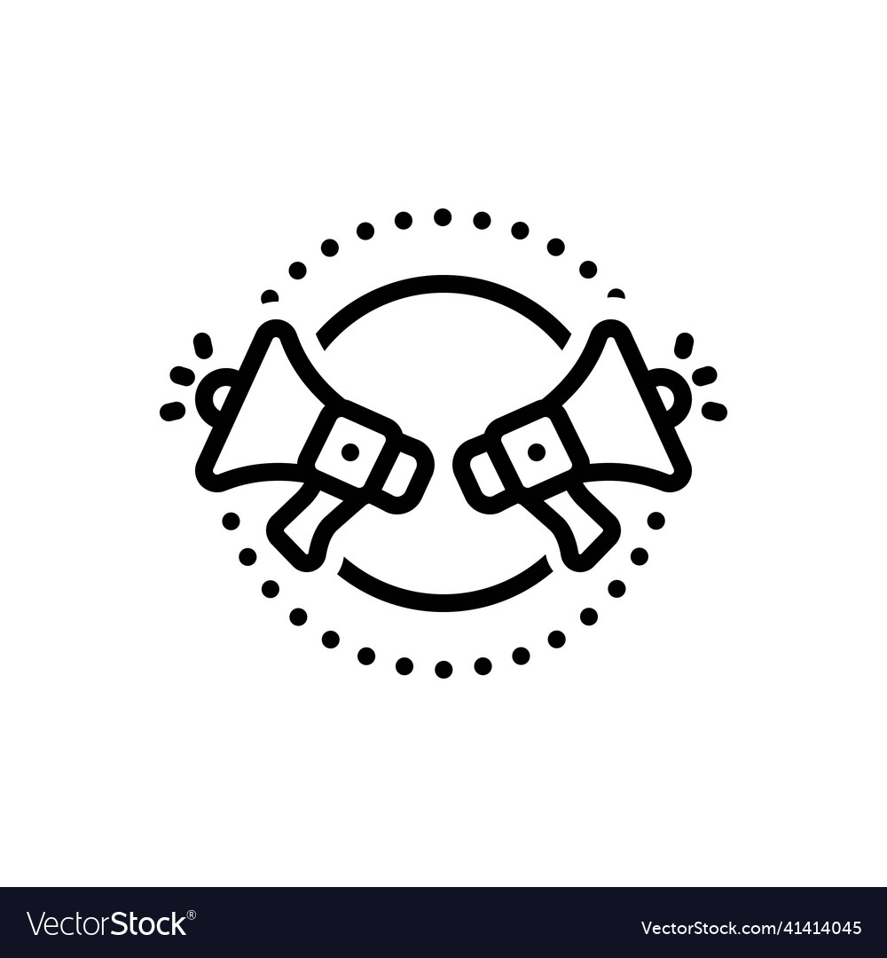 Announces Royalty Free Vector Image - VectorStock Announces Royalty Free Vector Image - VectorStock
