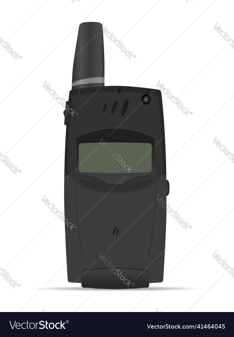 Classic mobile phone Royalty Free Vector Image