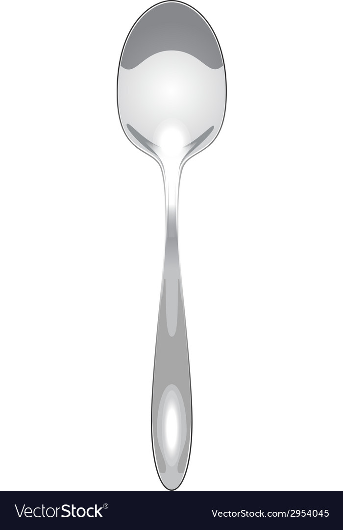 Spoon Royalty Free Vector Image - VectorStock