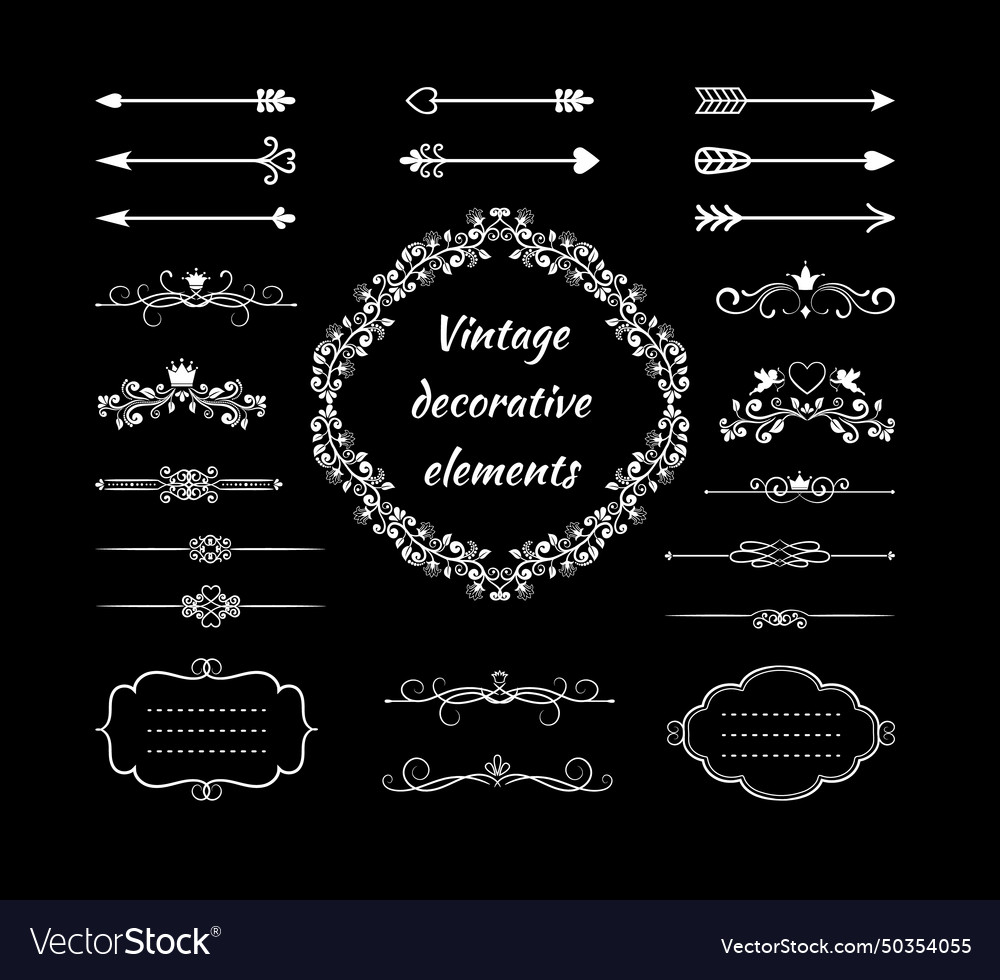 Frames and borders Royalty Free Vector Image - VectorStock