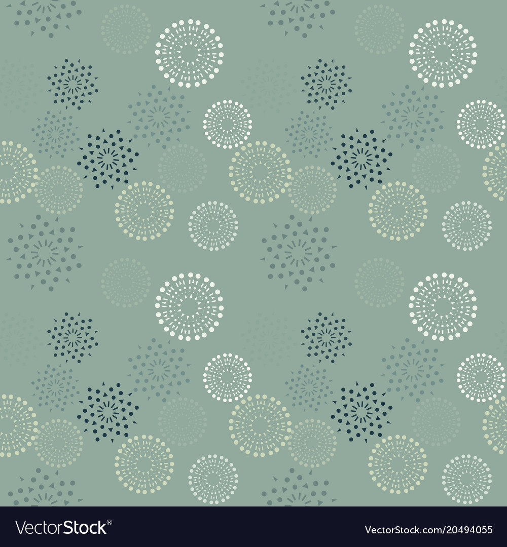 Stars explosion fire work seamless pattern Vector Image