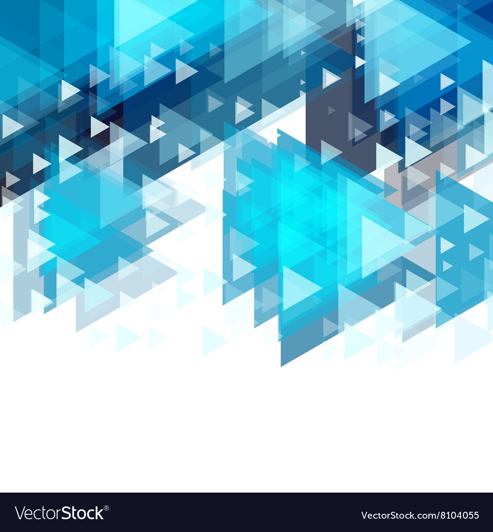 Triangles abstract background Royalty Free Vector Image