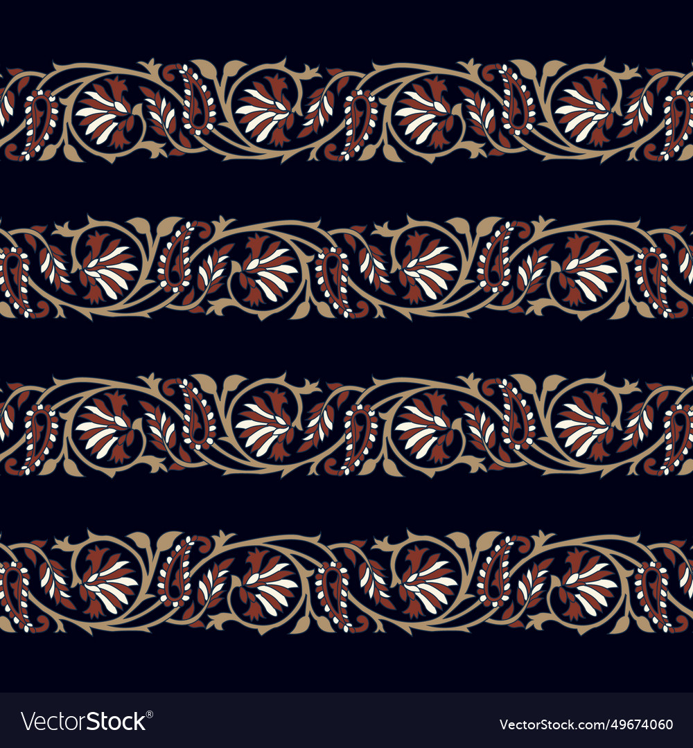 Abstract pattern on black background Royalty Free Vector