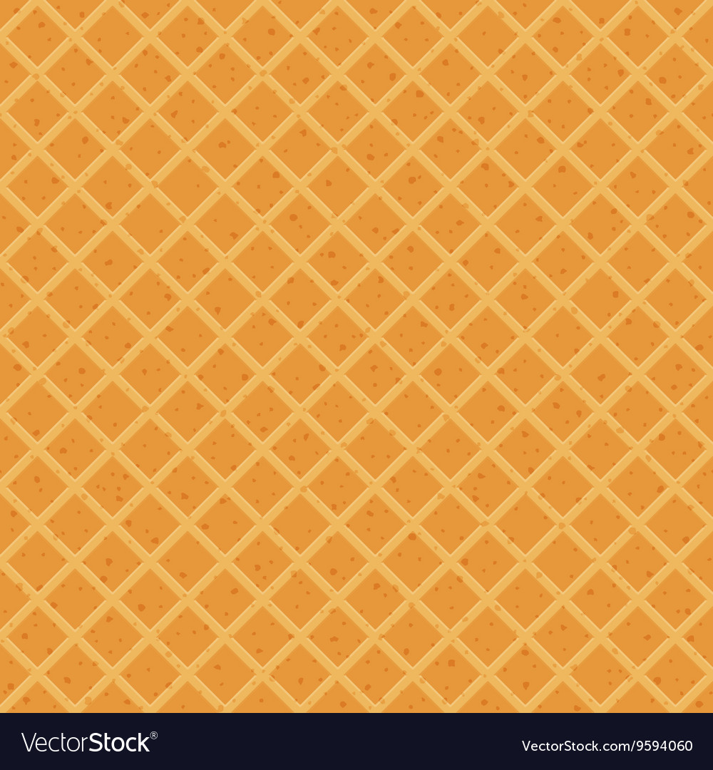 Wafer pattern seamless Royalty Free Vector Image