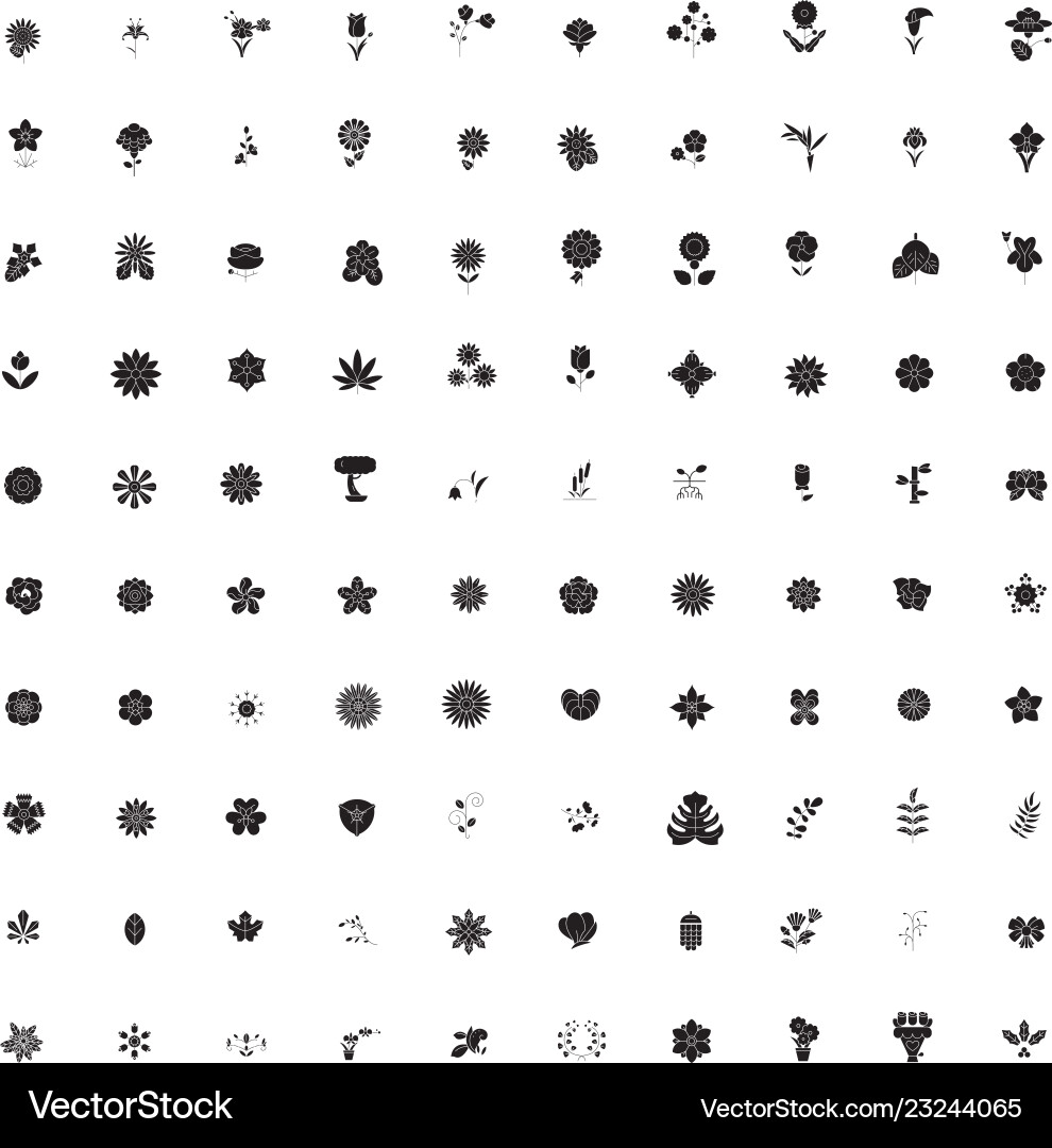 Sprout black concept icon flat Royalty Free Vector Image