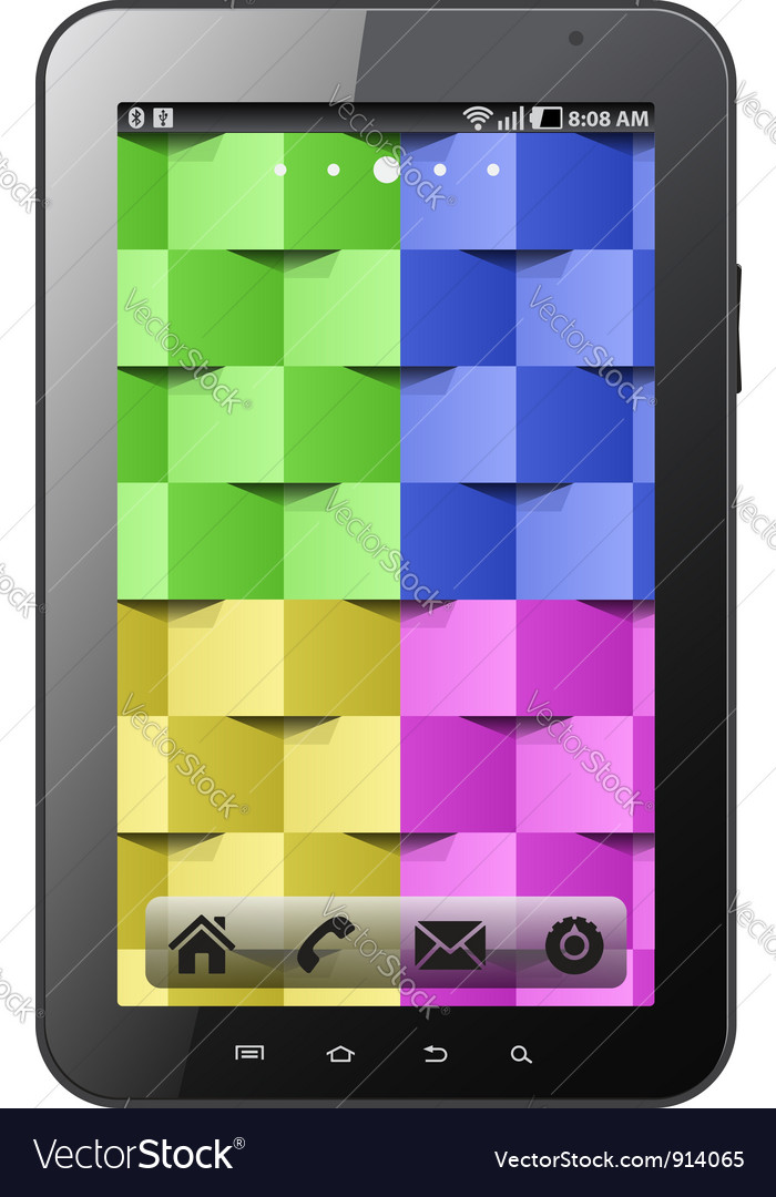 Tablet Royalty Free Vector Image - VectorStock