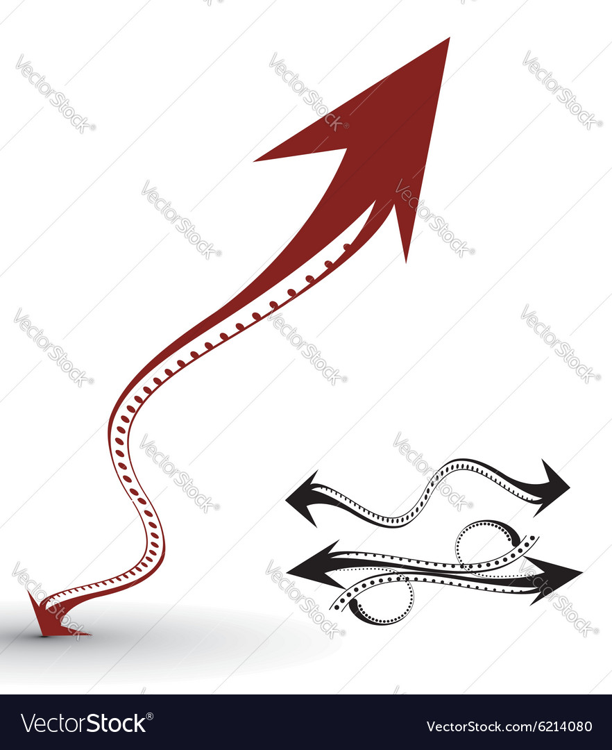 Arrows background Royalty Free Vector Image - VectorStock