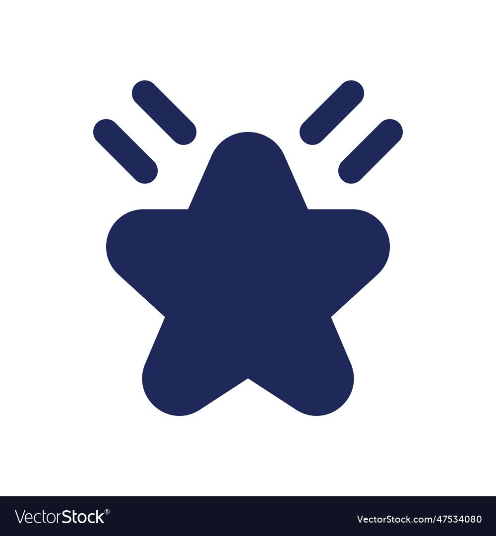 Effect black pixel perfect solid ui icon Vector Image