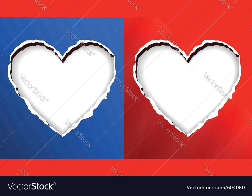 Heart shape Royalty Free Vector Image - VectorStock