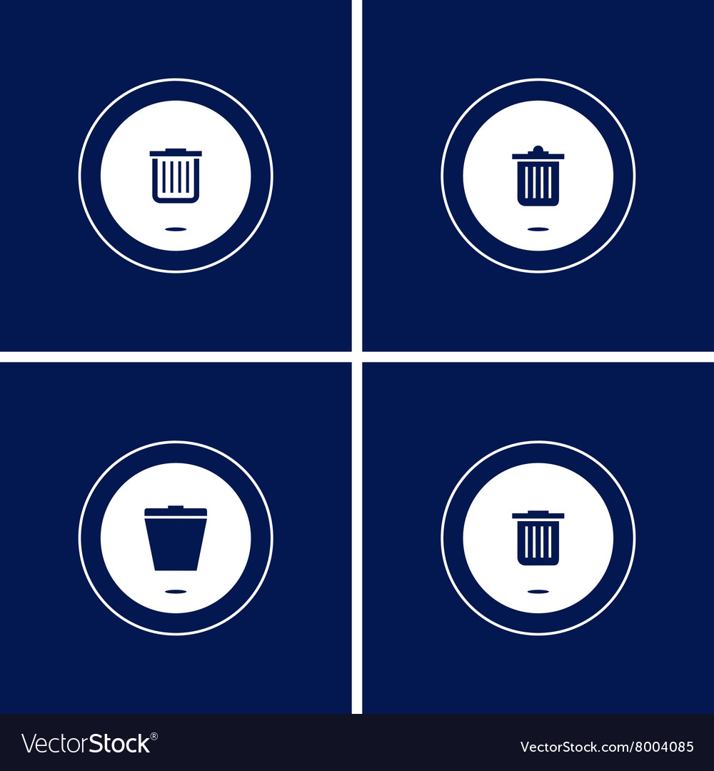 Delete Royalty Free Vector Image - VectorStock