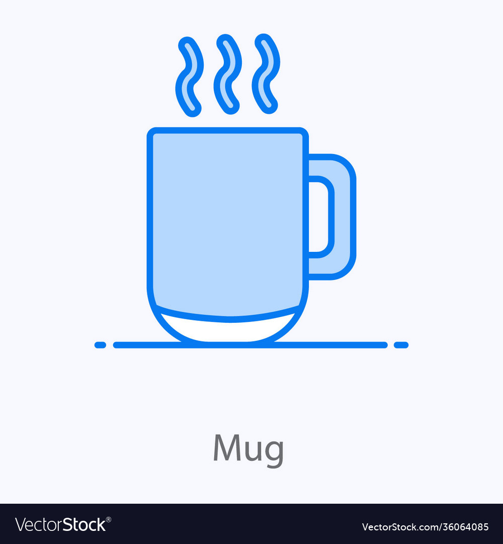 Mug Royalty Free Vector Image - VectorStock