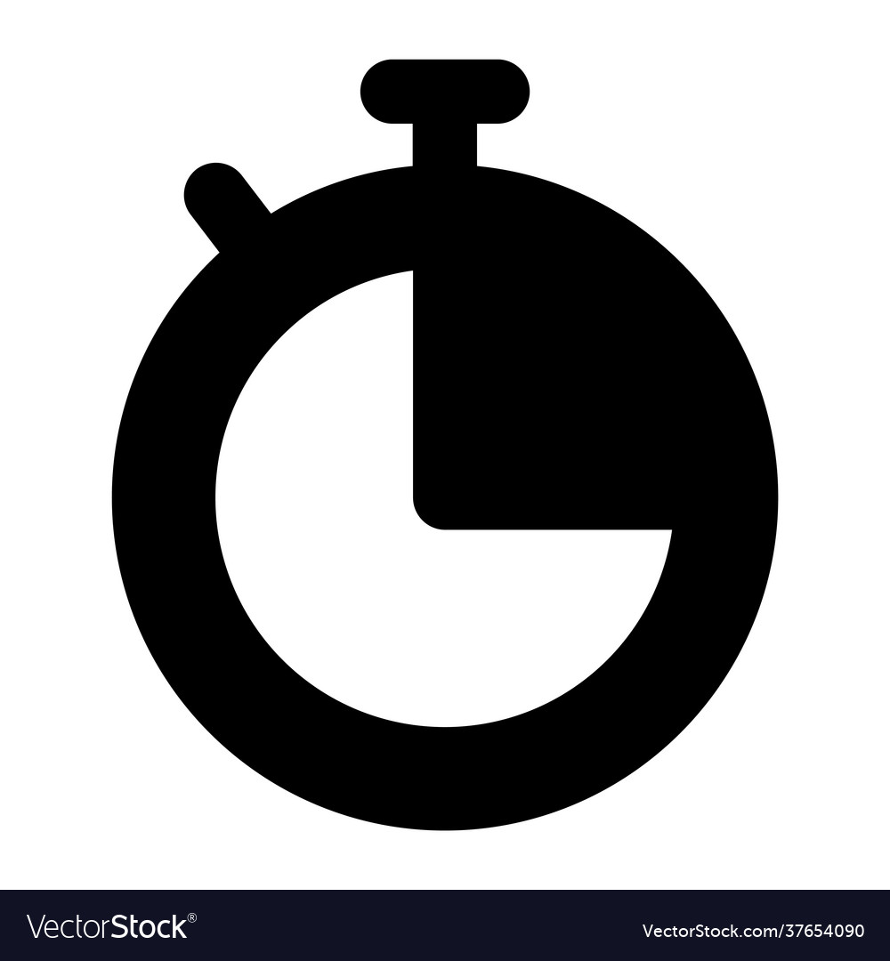 Stopwatch Royalty Free Vector Image - VectorStock