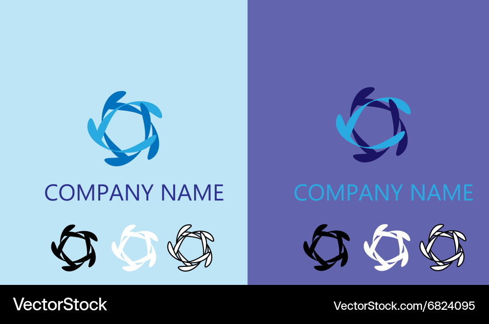 Web logo Royalty Free Vector Image - VectorStock