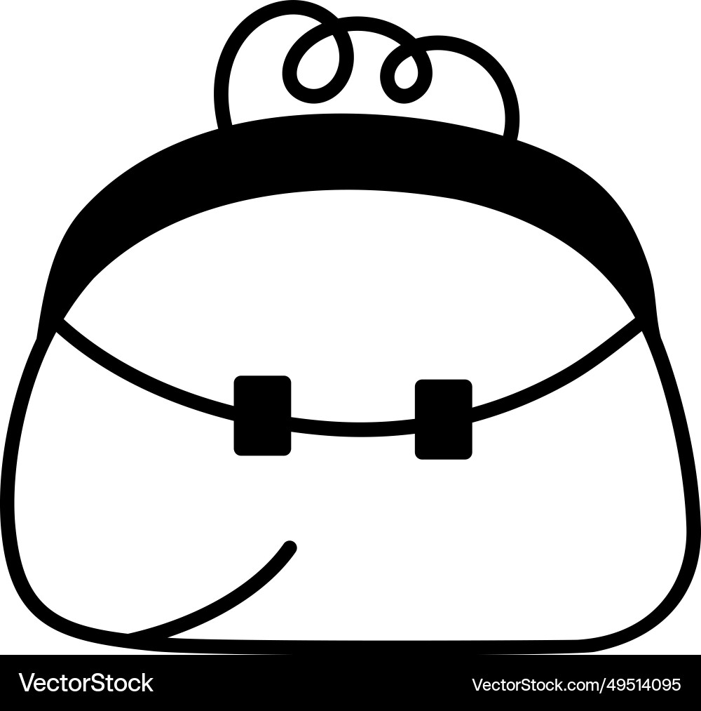 Woman purse Royalty Free Vector Image - VectorStock