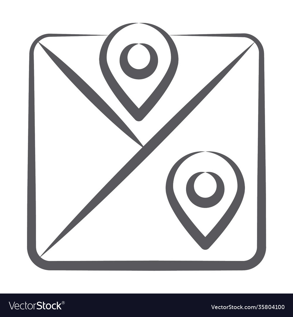 Pin pointers Royalty Free Vector Image - VectorStock
