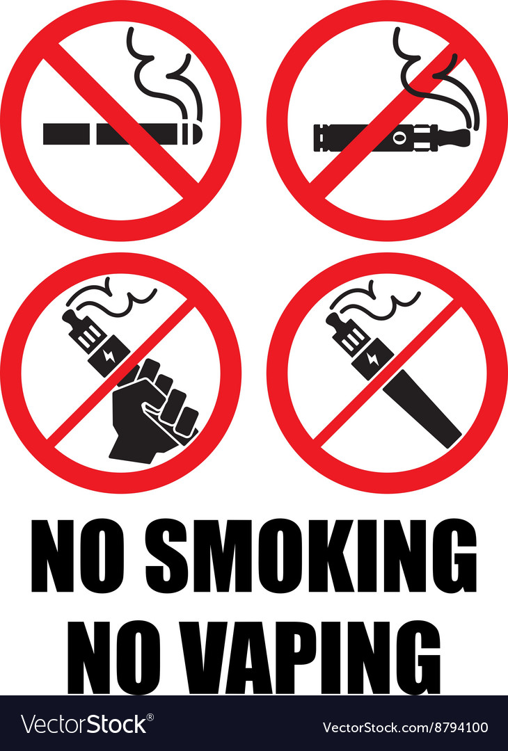 Set vaping icons Royalty Free Vector Image - VectorStock