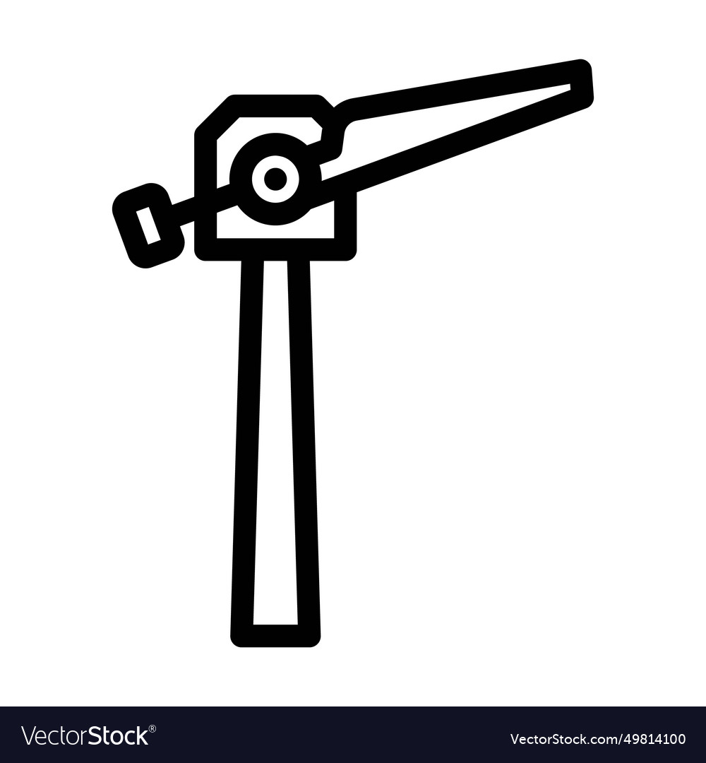 Single wind turbine line icon Royalty Free Vector Image Single wind turbine line icon Royalty Free Vector Image