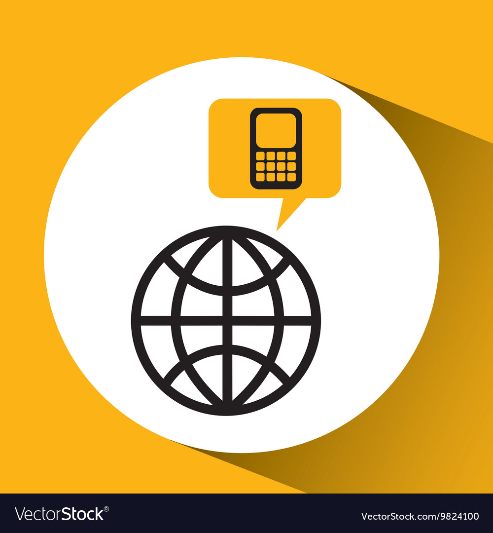 Technology device icon Royalty Free Vector Image