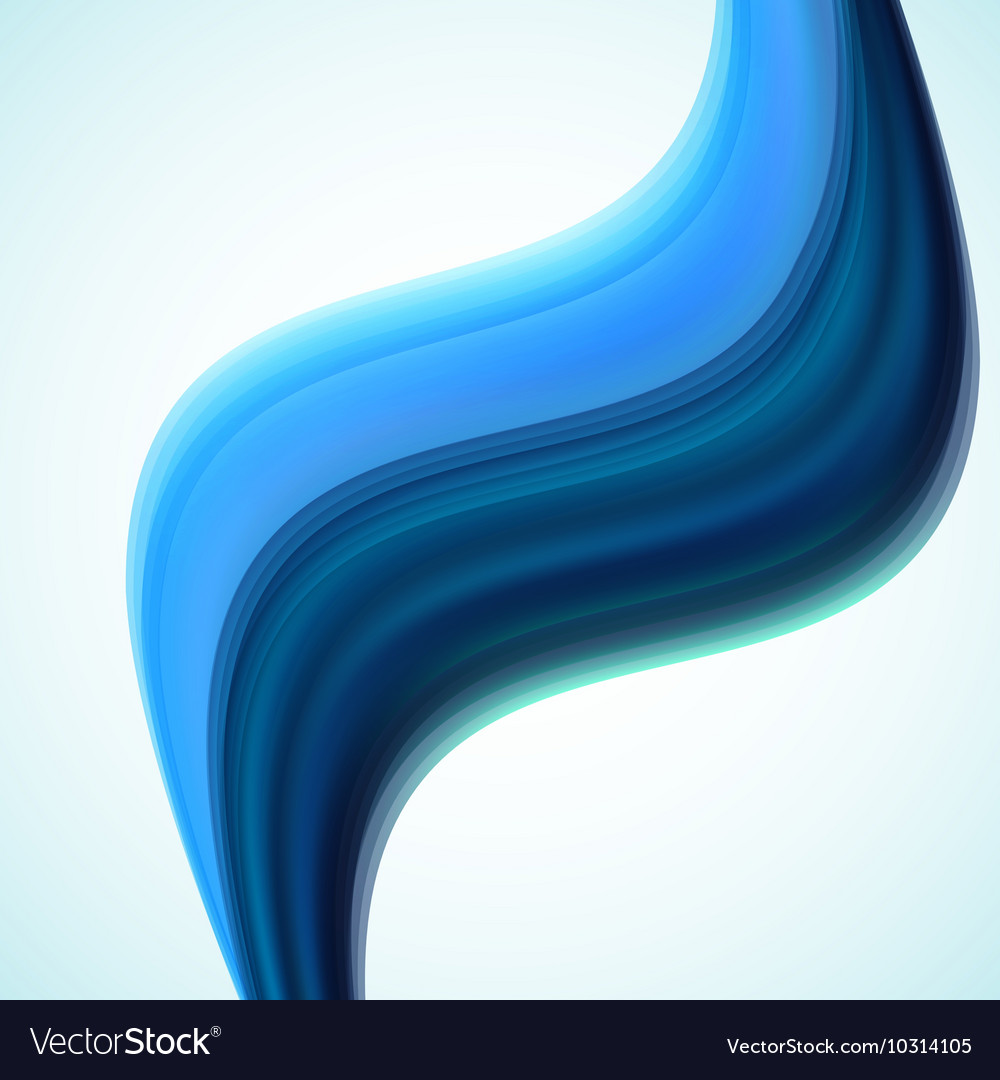 Abstract Colorful Waves Royalty Free Vector Image