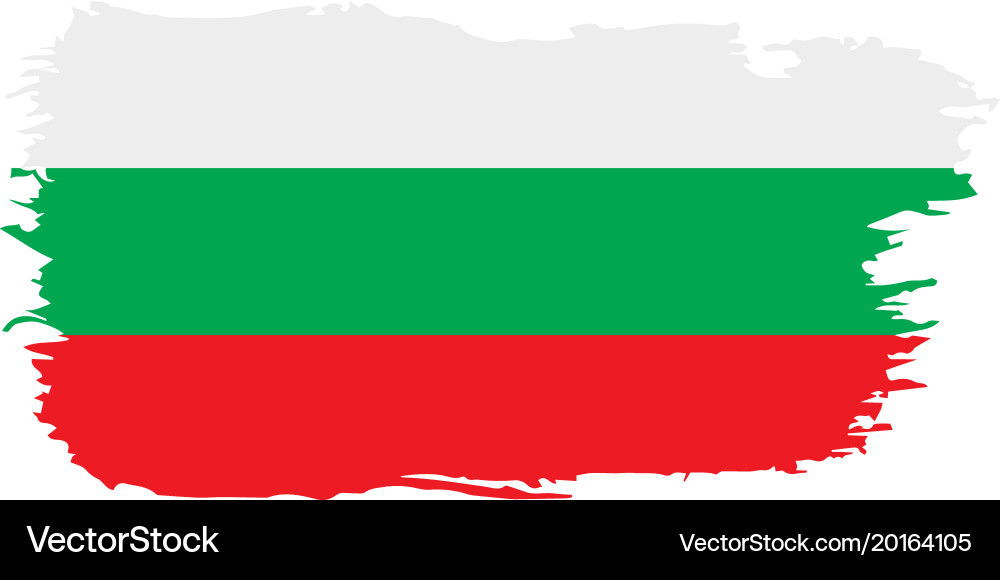 Bulgaria flag Royalty Free Vector Image - VectorStock