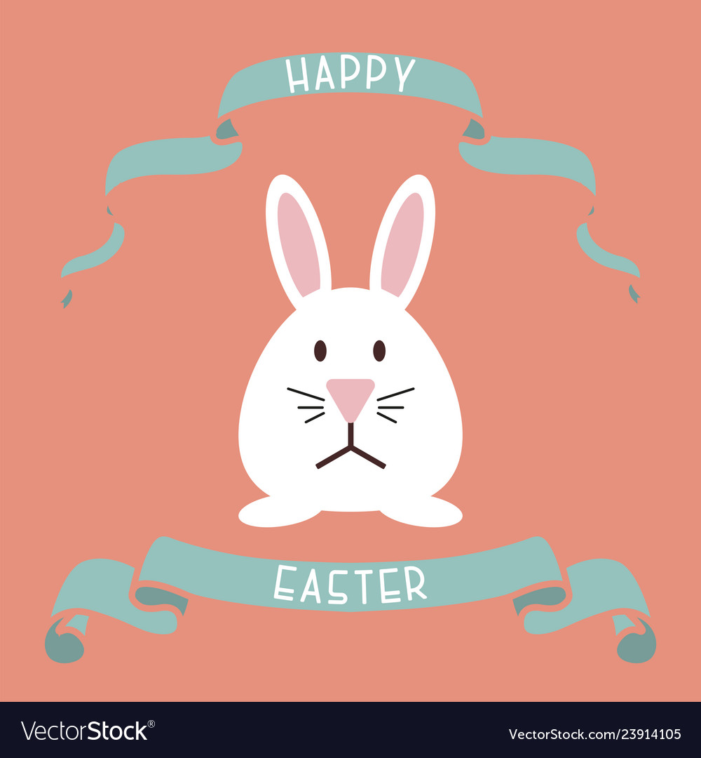 Happy easter background - creative design Vector Image