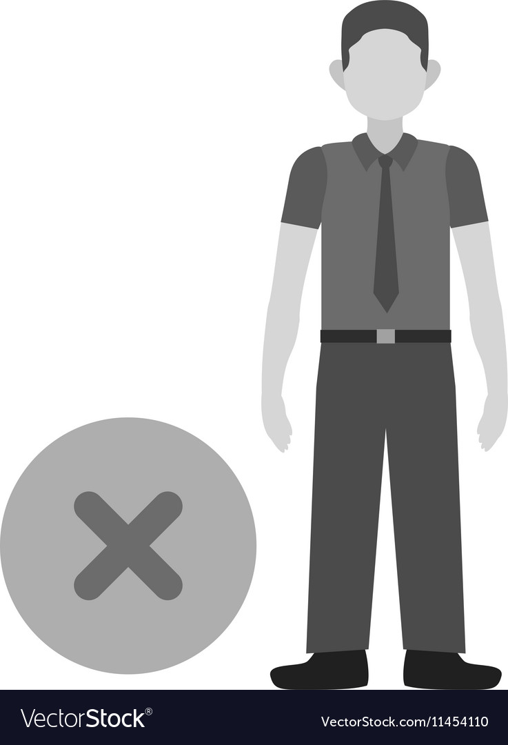 Remove user Royalty Free Vector Image - VectorStock