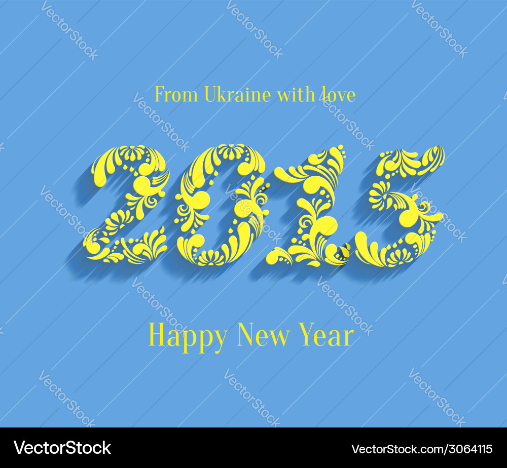 Abstract floral 2015 background trendy design Vector Image
