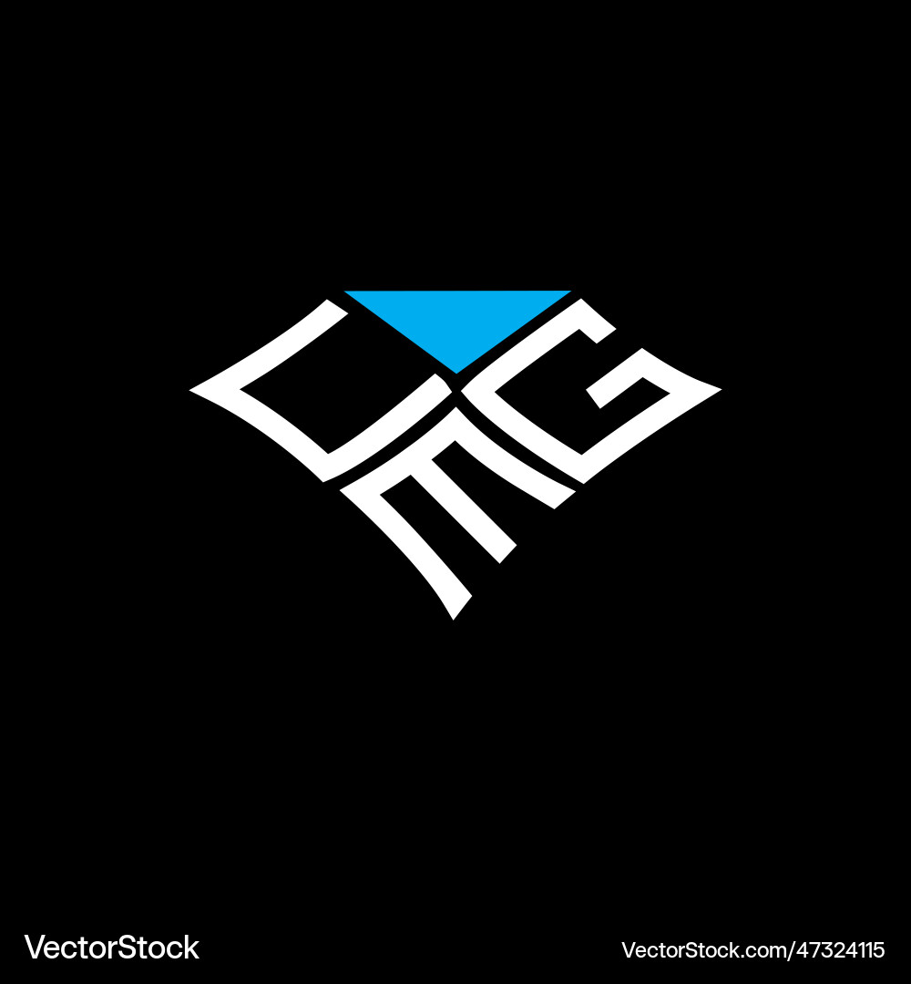 Cmg letter logo creative design with graphic Vector Image